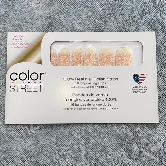 Color Street | Makeup | Color Street Dry Nail Polish Set Coming Up Rose ...